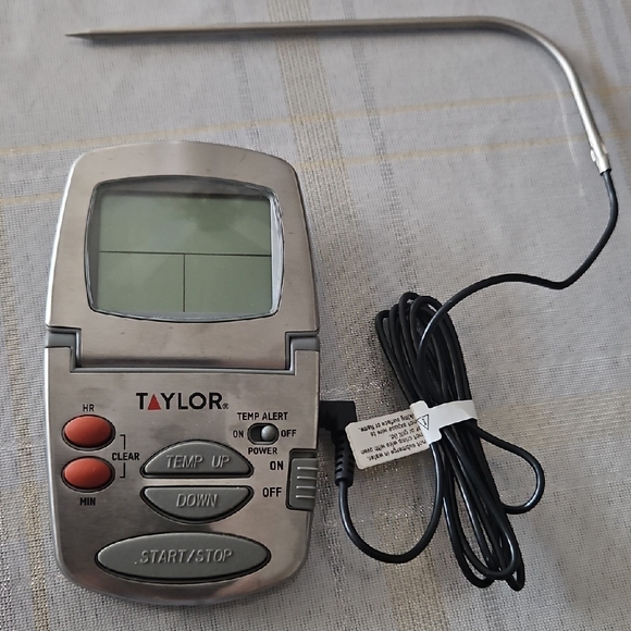 Taylor | Kitchen | Taylor Silver Cooking Thermometer With Stainless ...